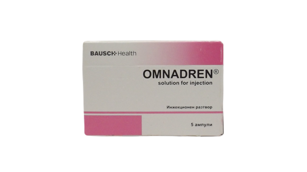 OMNADREN 250MG 5AMP - BodyFastFit.pl
